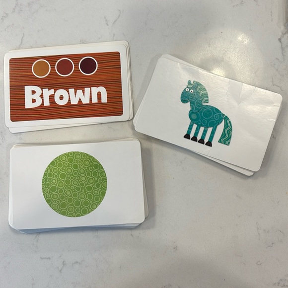 Toys | Color Shapes And Object Flashcards 72 Cards | Poshmark